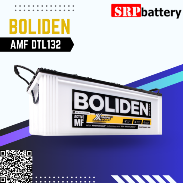แบตเตอรี่ BOLIDEN AMF DTL132 (12โวลท์ 132แอมป์) ราคาถูก