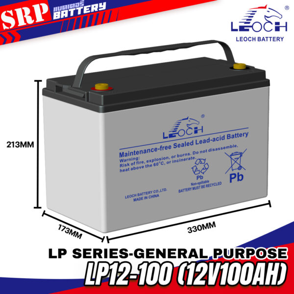 LEOCH LP12-100 (12V100Ah)
